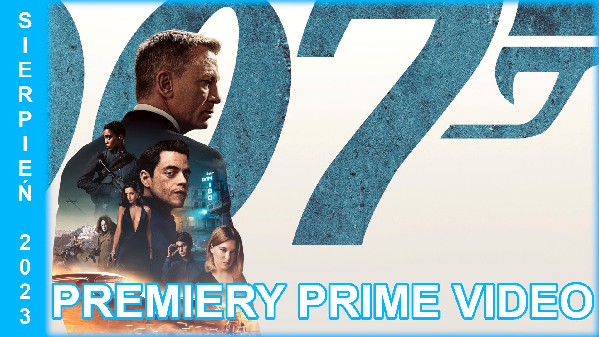 Sierpień w Prime Video | Seria filmów z Jamesem Bondem nadchodzi!